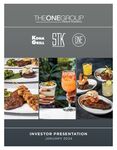 Presentations :: The ONE Group Hospitality, Inc. (STKS)